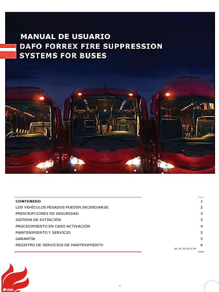 Manual de Uso y Seguridad Dafo Forrex | PDF | Motores | Petróleo