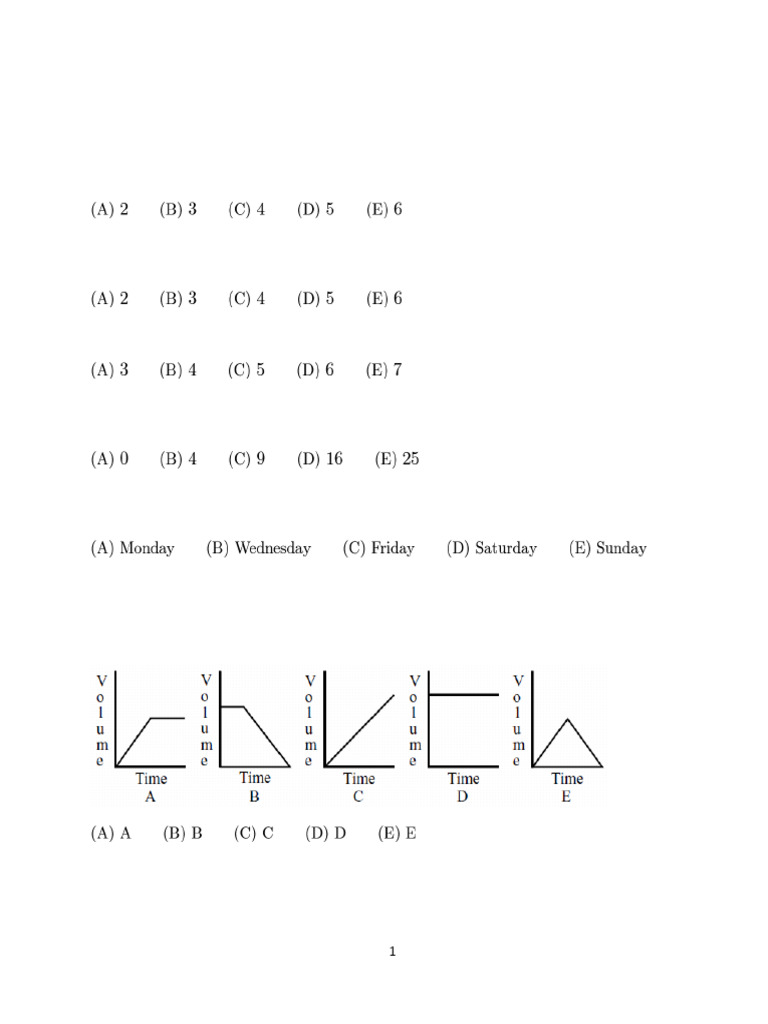 Class03 AMC8 Notes July 16 | PDF | Area | Triangle