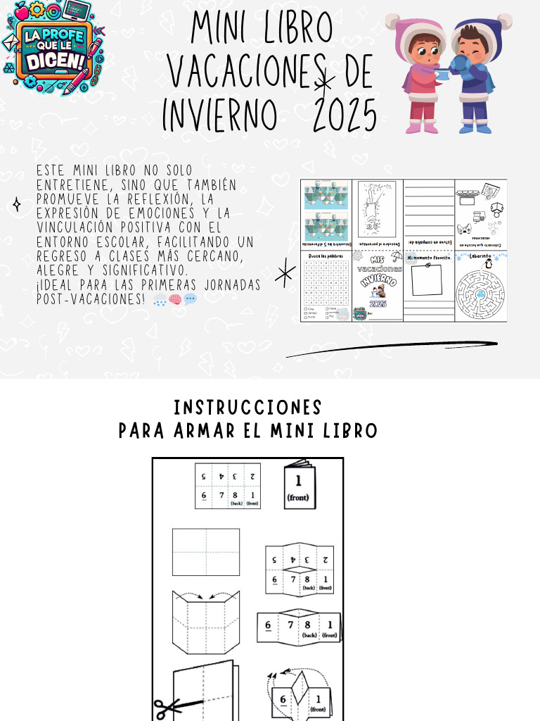 Mini libro: Reflexiones de Invierno 2025 | PDF