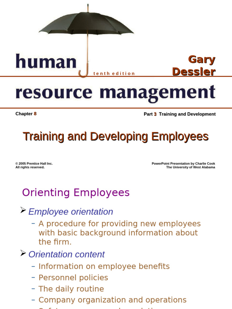 8 Training & Development | PDF | Learning | Organization Development