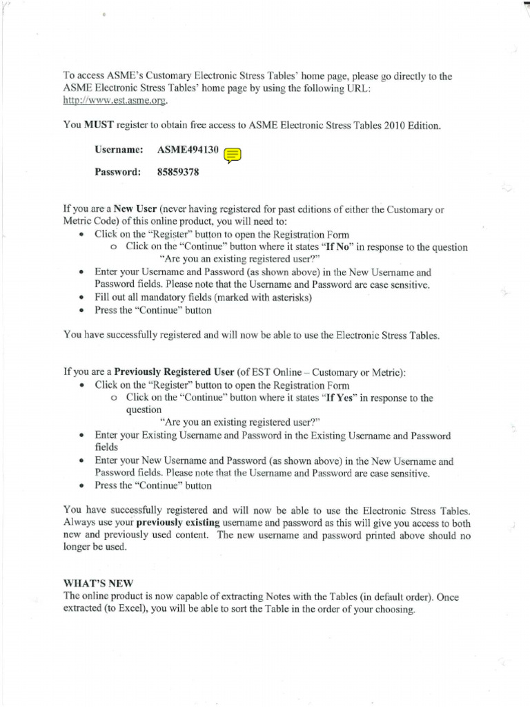 Asme Electronic Tables | PDF