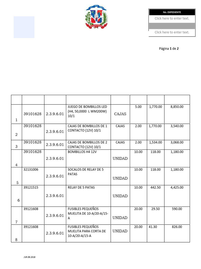 Solicitud de Compras | PDF