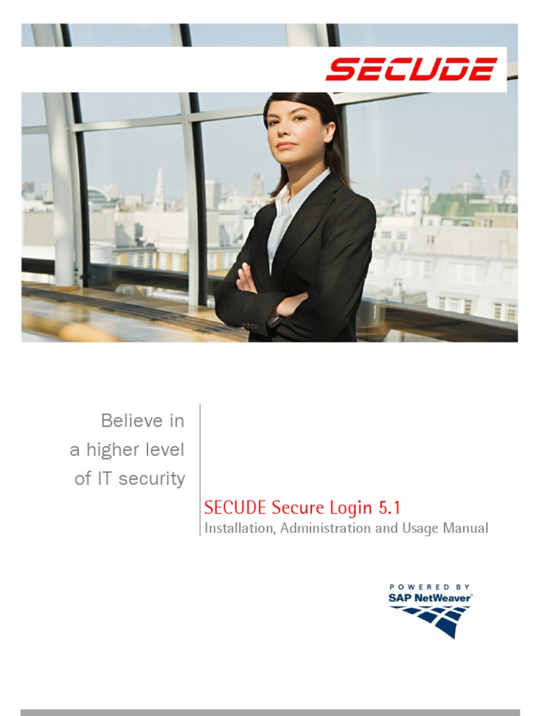 SECUDE Secure Login 5.1 Installation Administration and Usage Manual en ...