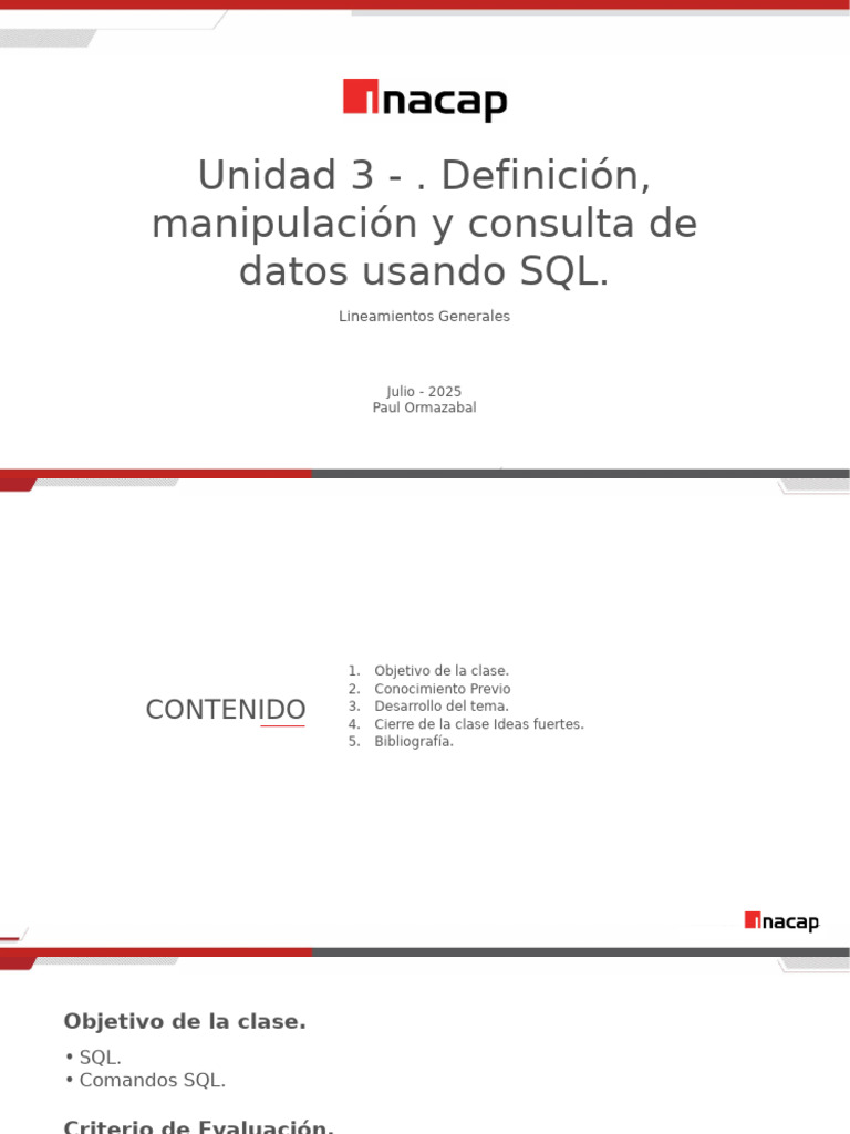 Clase 14 - Introducción SQL (FK) | PDF | SQL | Recuperación de información