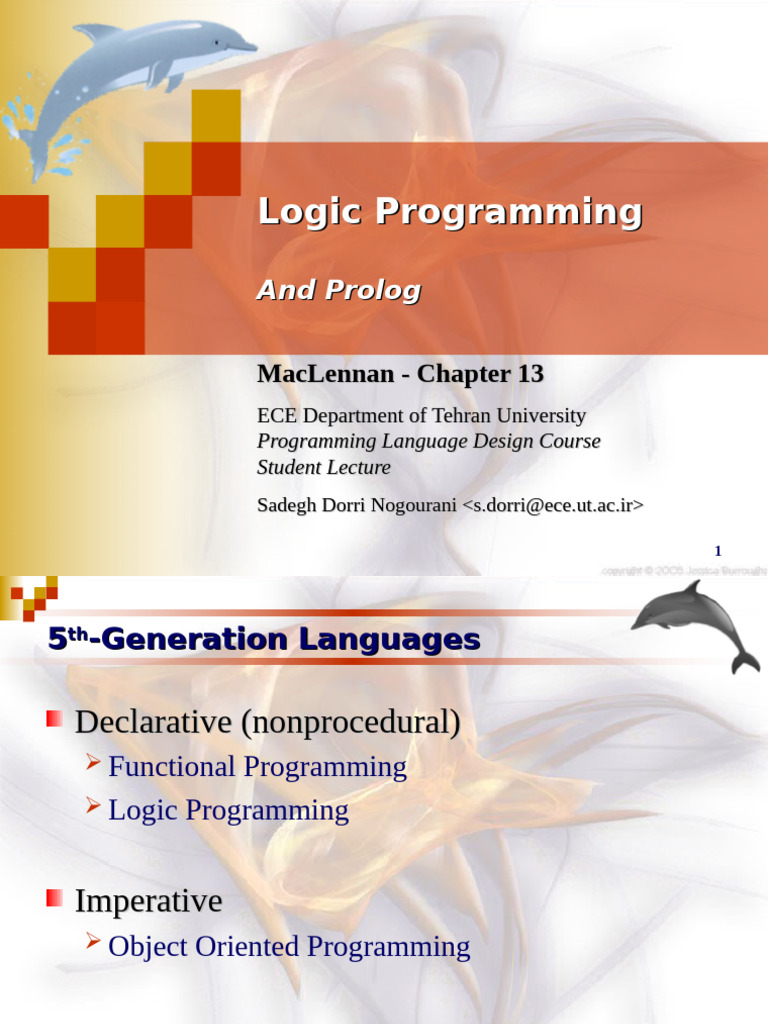 Prolog | PDF | Computer Programming | Mathematical Logic