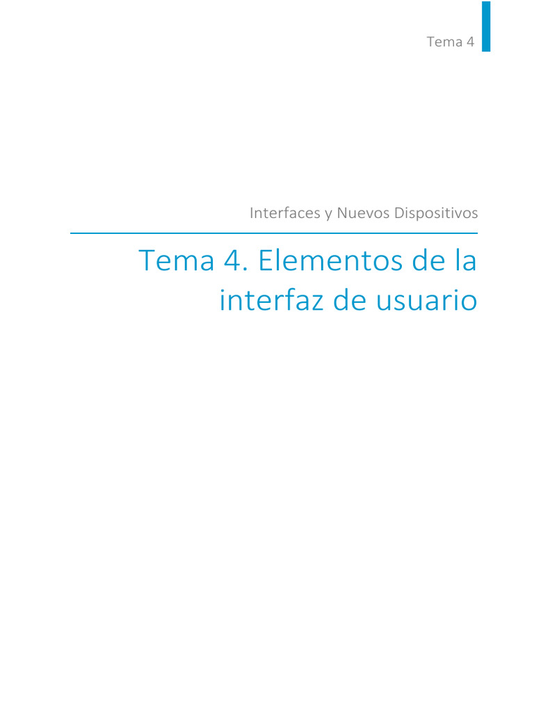Tema 4. | PDF | Interfaz de usuario | Bootstrap (marco frontal)