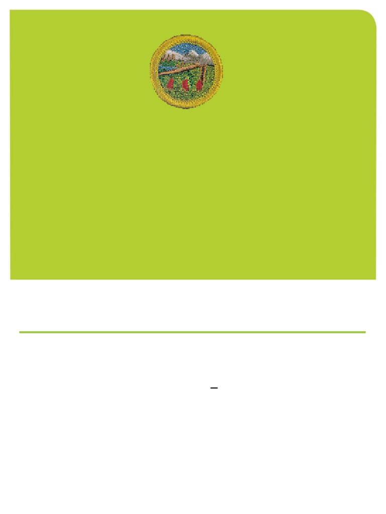 Wilderness Survival Merit Badge: April 20, 2010 | PDF | Survival Skills