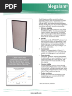 Megalam Prosafe HEPA/ULPA Filters | PDF | Chemical Substances | Chemistry
