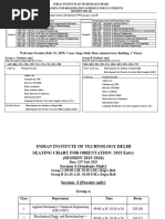 Room Allotment Chart 2025 2026 1 | PDF