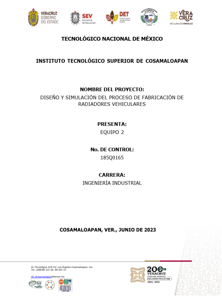 Proyecto de Aula U2 | PDF | Diseño | Six Sigma