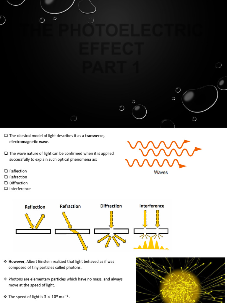 Wave-Particle Duality of Light | PDF | Photoelectric Effect | Photon