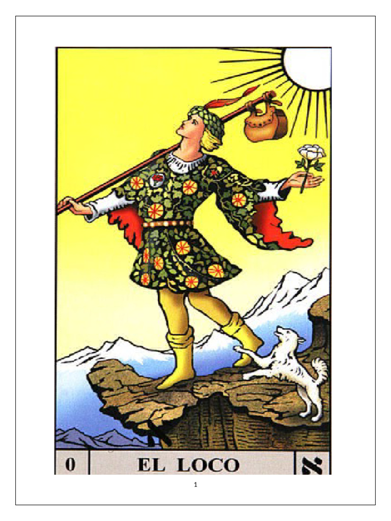 Curso de Tarot Rider Waite - El Loco | PDF | Carl Jung | Alma