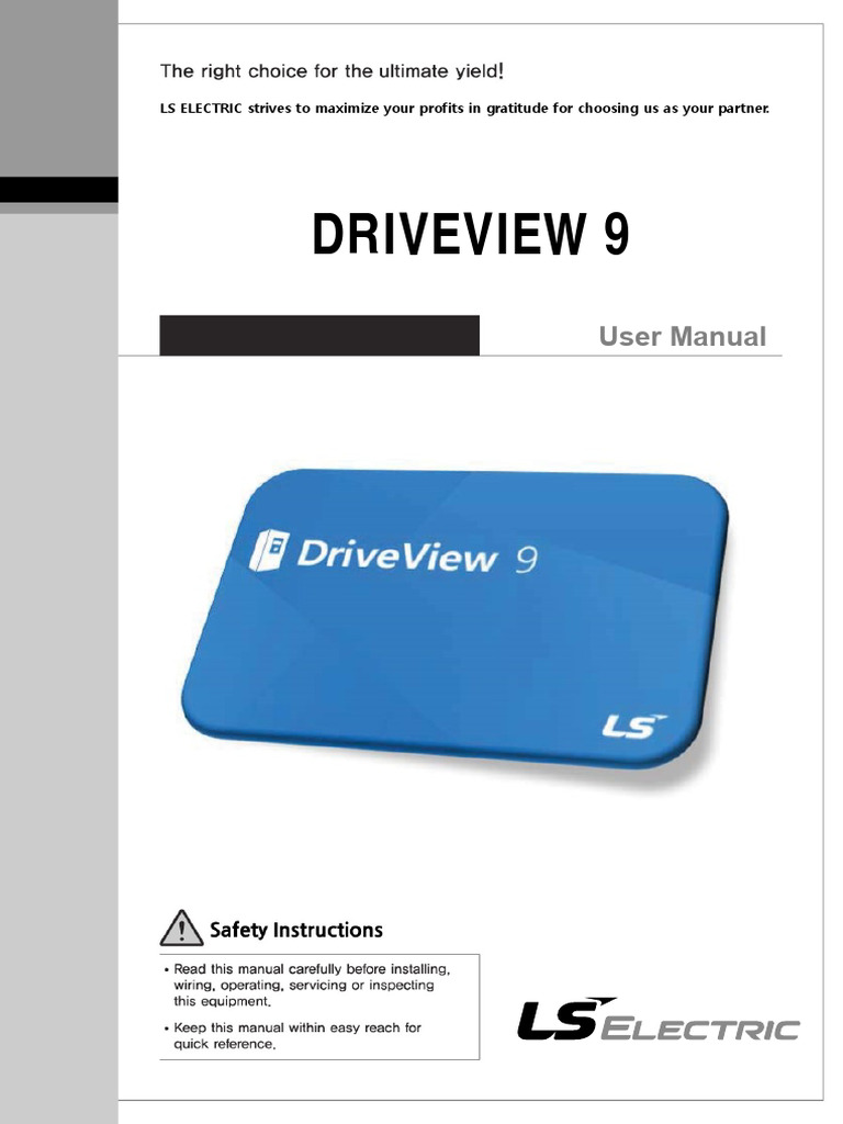 DriveView9 Manual Eng Rev.2.0 | PDF | Parameter (Computer Programming) | Computer File