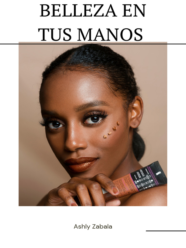 Revista Productos de Belleza Minimalista Blanco | PDF