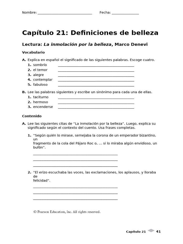 Abptl U4 Cap21 | PDF | Belleza