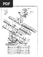 Peerless 2300 Transaxle Parts List | PDF | Axle | Gear