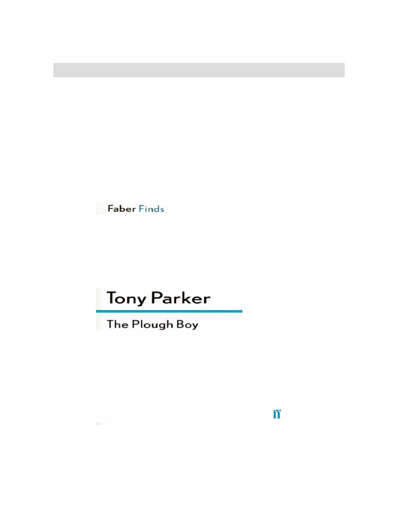 The Plough Boy Parker PDF Download | PDF | Project Gutenberg | Legal ...