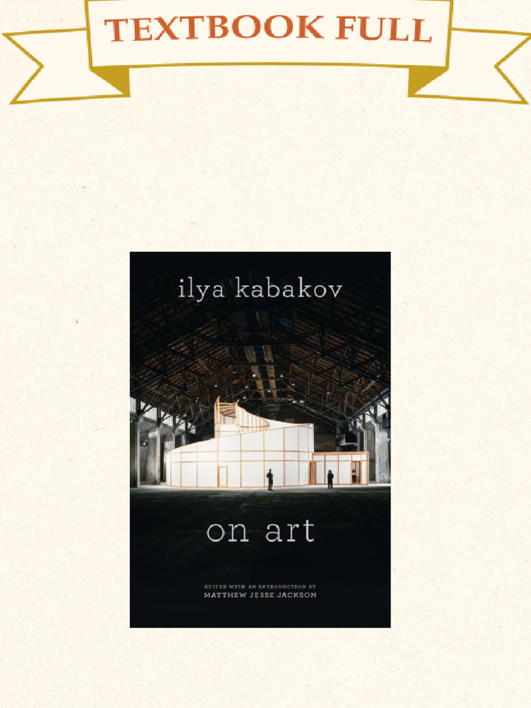 On Art Ilya Kabakov Download | PDF | Consciousness