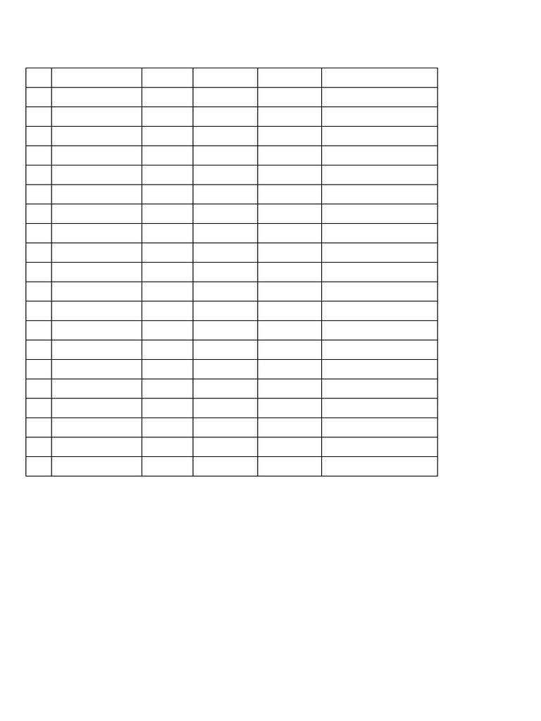 First 20 Elements Quick Reference Chart | PDF