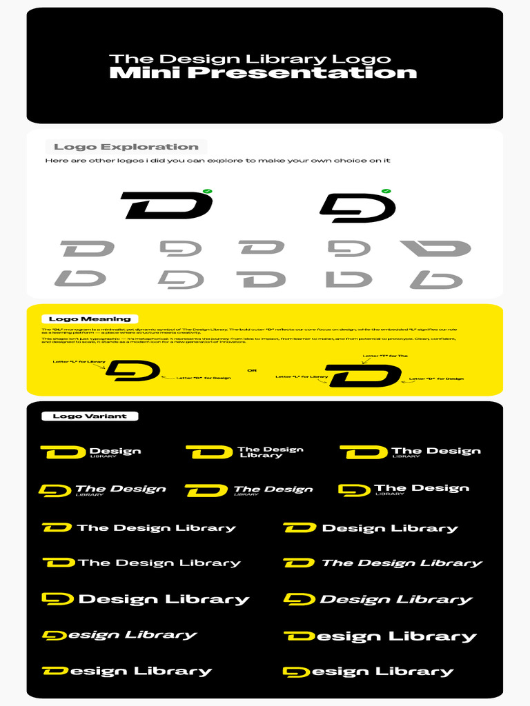 The Design Library Gig | PDF | Logos