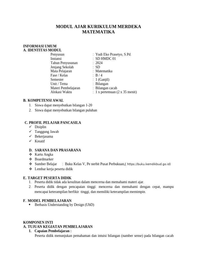Modul TaRL | PDF
