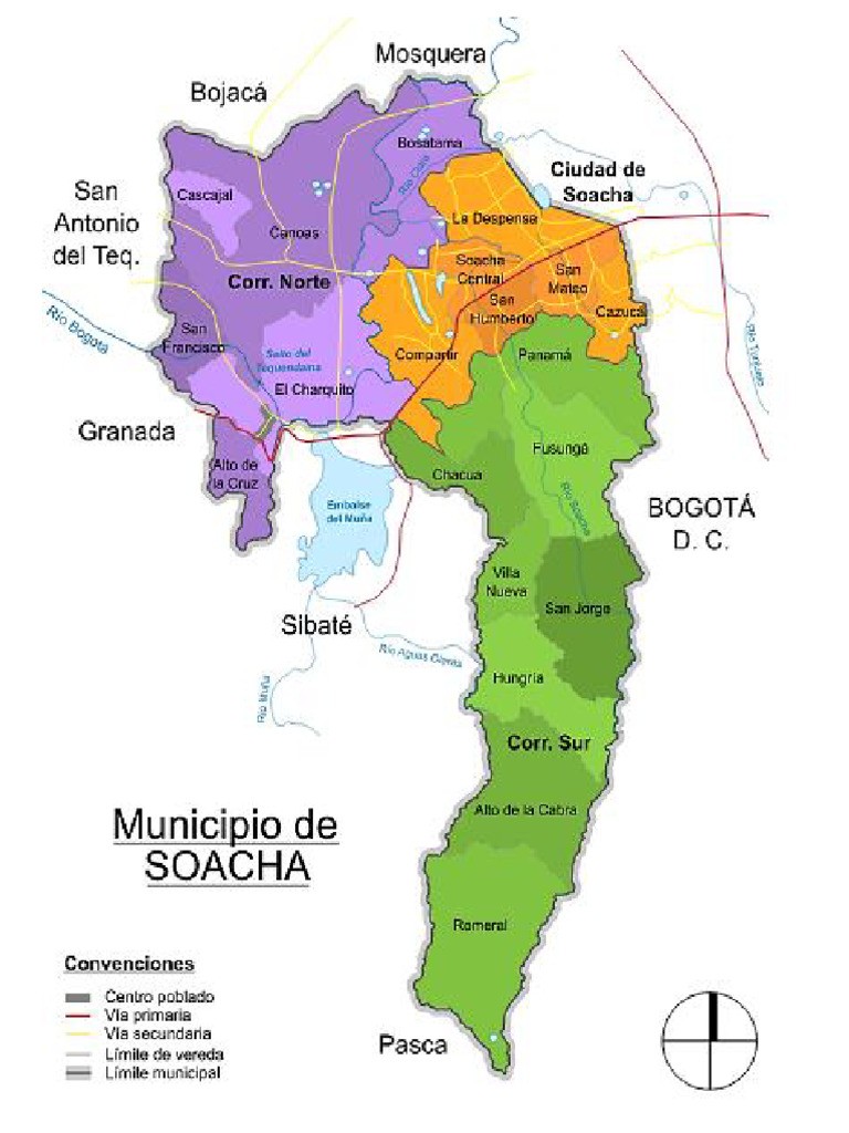 Mapa de Soacha | PDF