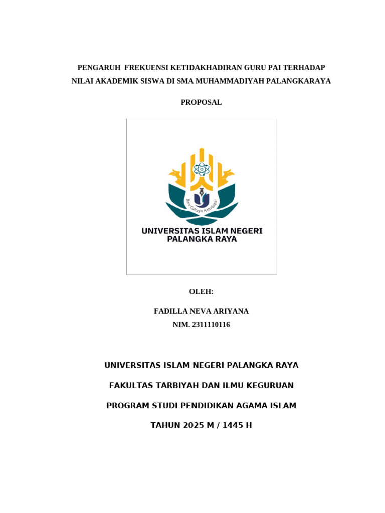 Tugas Metopen Membuat Proposal | PDF