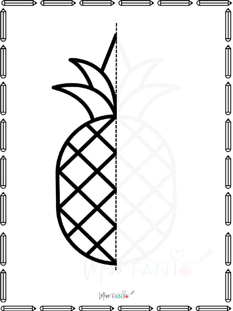 Dibujos Simetricos Verano | PDF