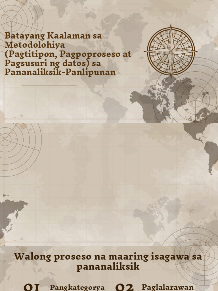 Mga Batayang Kaalaman Sa Metodolohiya Sa Pananaliksik Panlipunan | PDF
