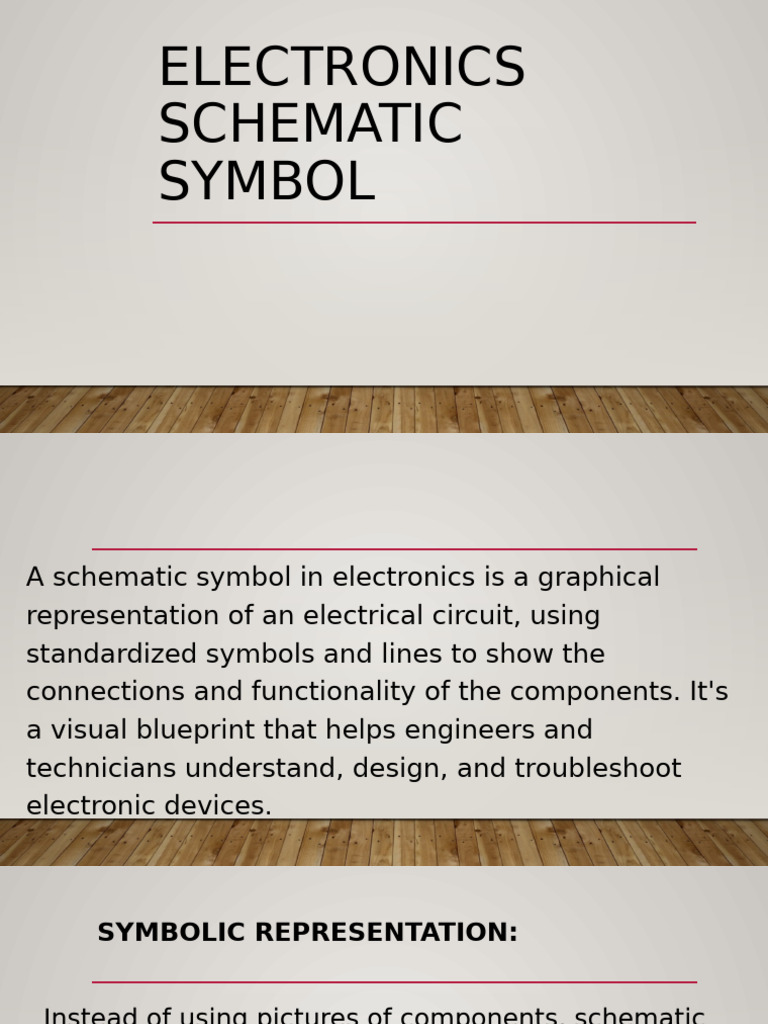 Electronics Schematic Symbol | PDF