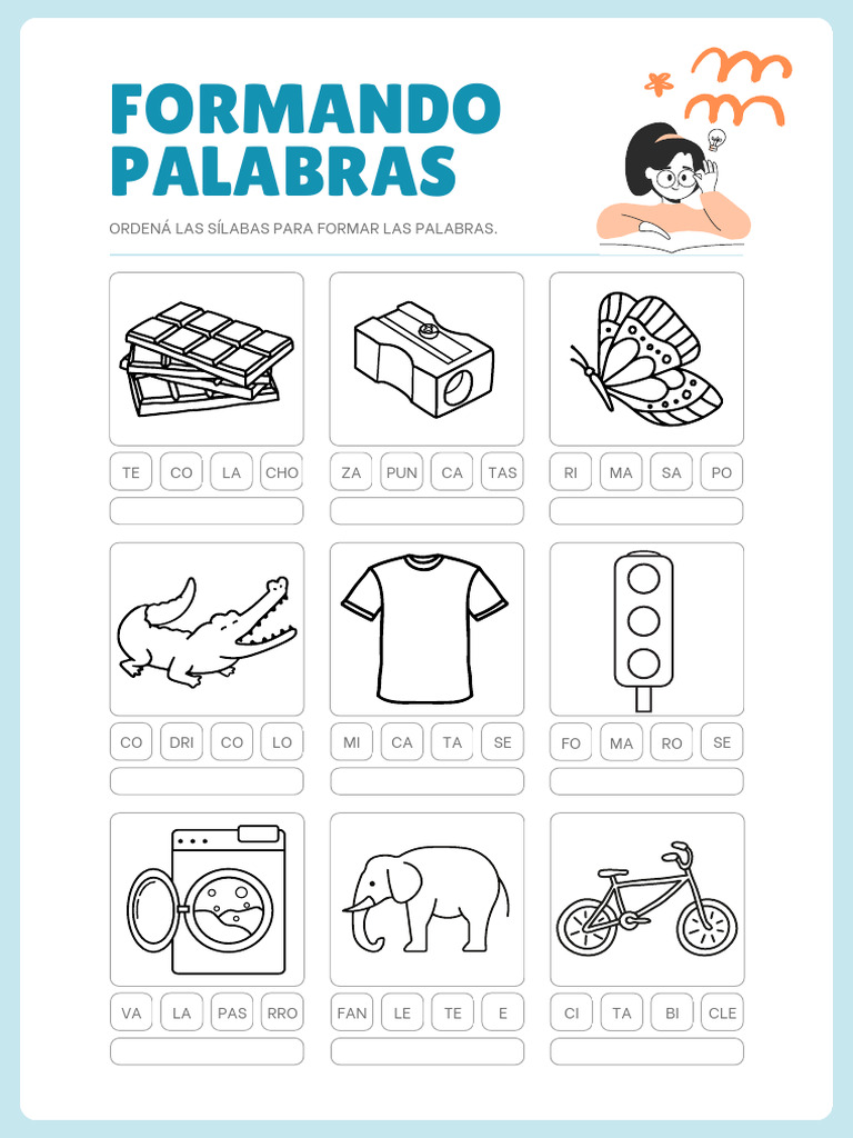 Formar Palabras 1 | PDF