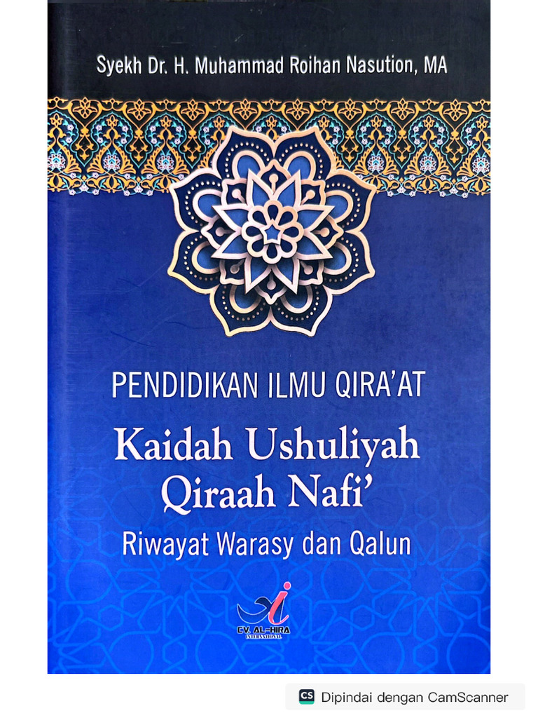 Kaidah Ushuliyah Qiraah Nafi Riwayat Wa | PDF