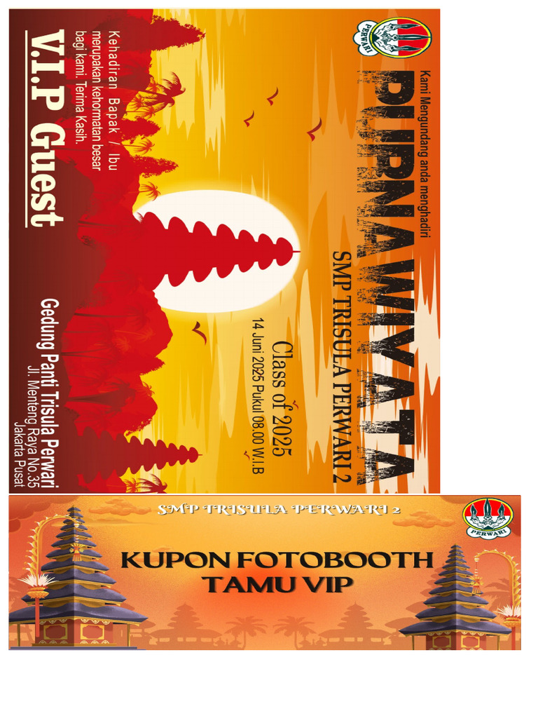 Undangan Wisuda 2025 Vip | PDF