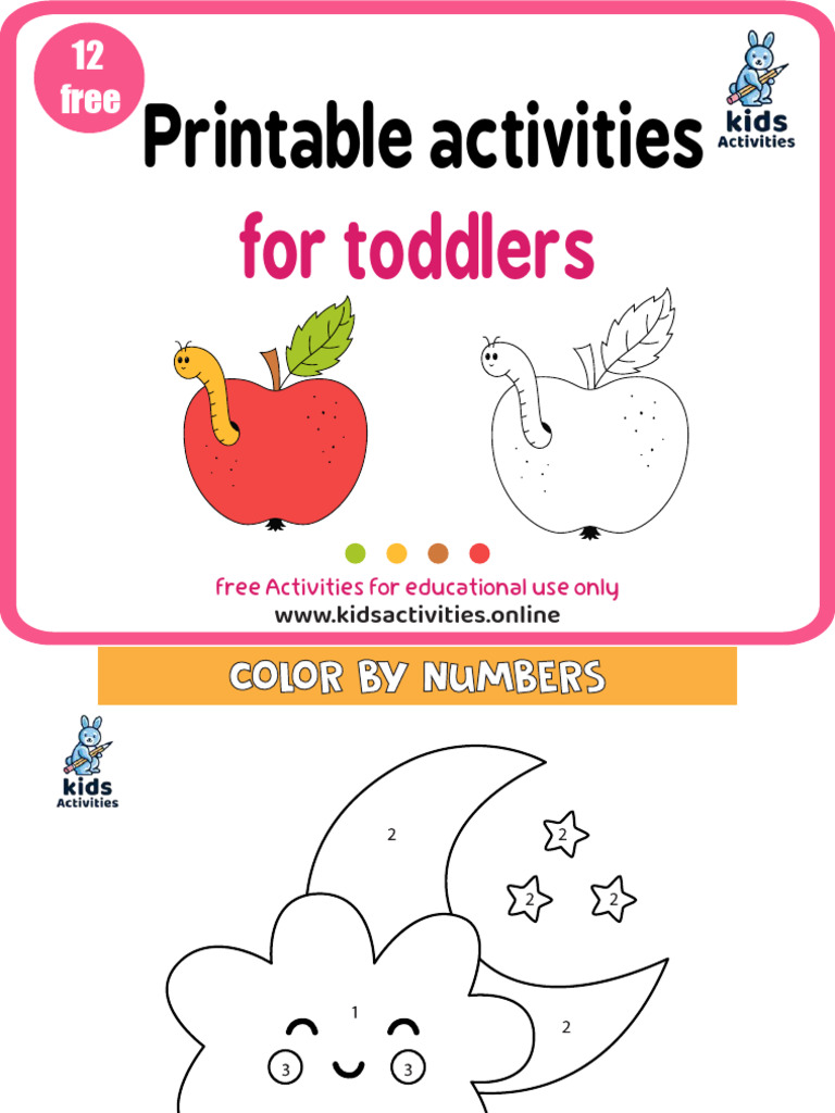 Free Printable Activities For Toddlers | PDF