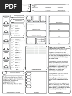 DND 5E - Sneak Attack | PDF | Wizards Of The Coast | Gary Gygax Games