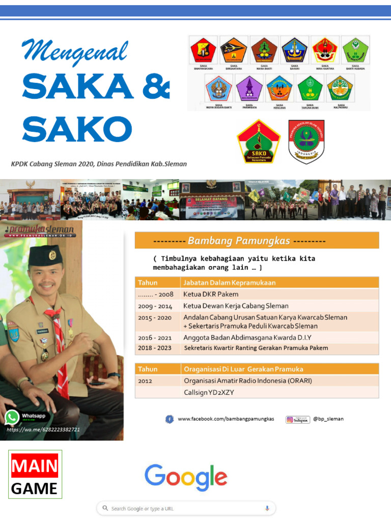 Mengenal SAKA Dan SAKO Pramuka (1) | PDF