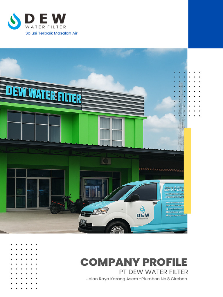 Profil Perusahaan Dew Water Filter | PDF