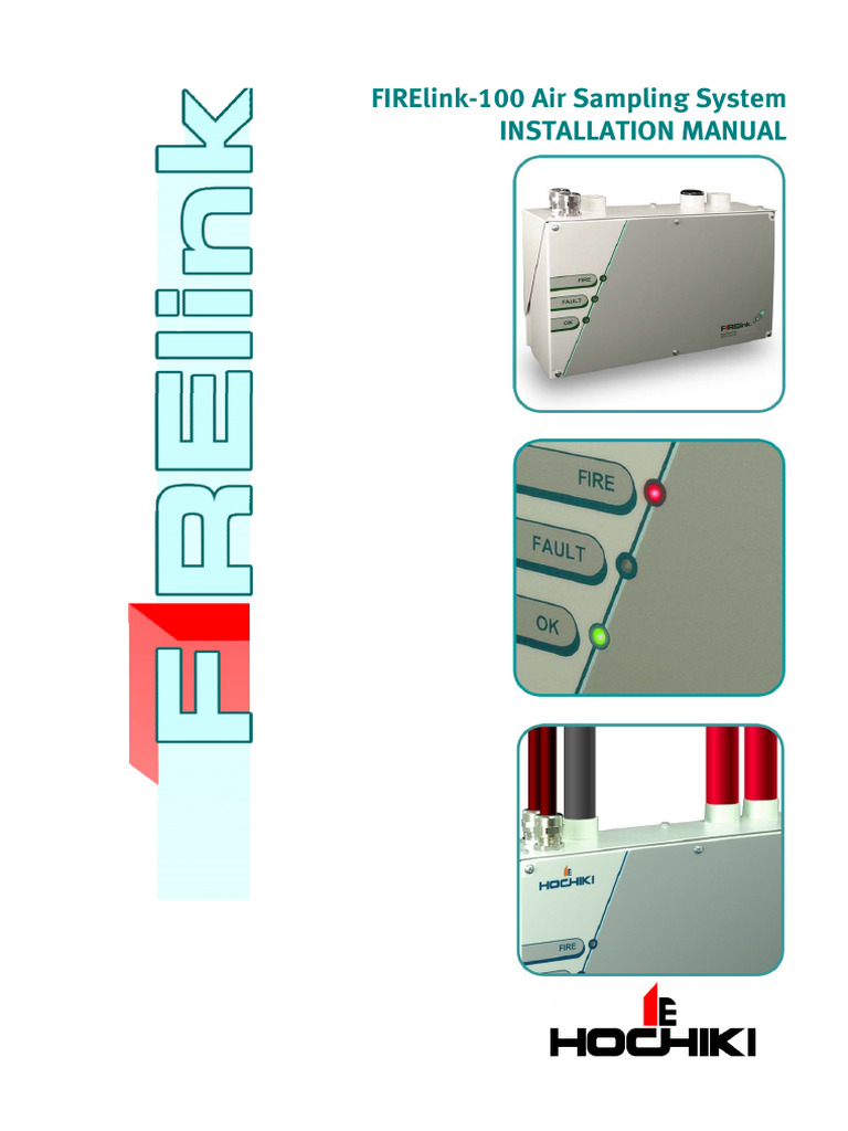 FIRElink-100 Air Sampling System Guide | PDF | Sensor
