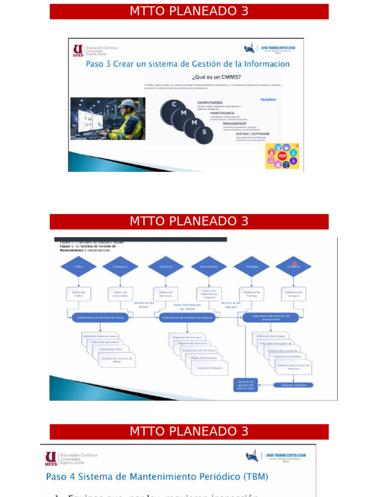 Mtto Planeado 3 | PDF