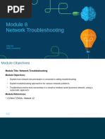 Network Troubleshooting Guide for ENSA | PDF | Computer Network | I Pv6