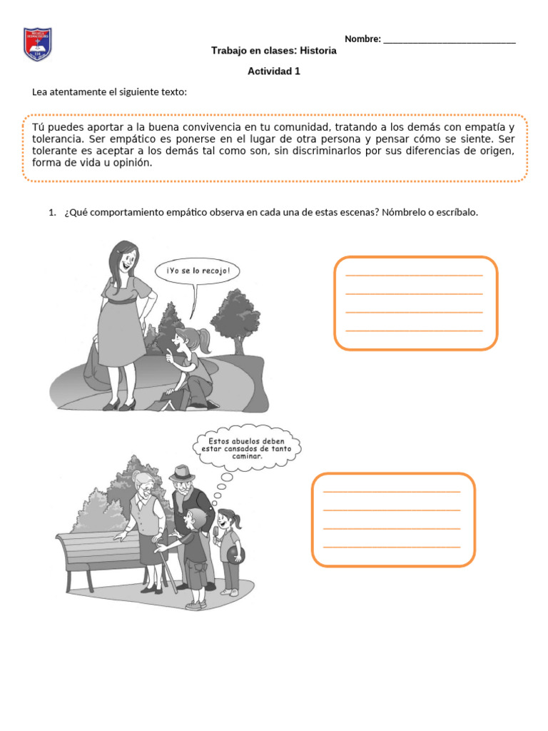 Empatía y Tolerancia en la Convivencia | PDF