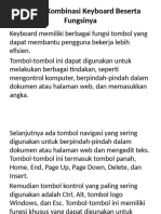Mengenal Fungsi Tombol CTRL A Sampai Z Pada Keyboard | PDF