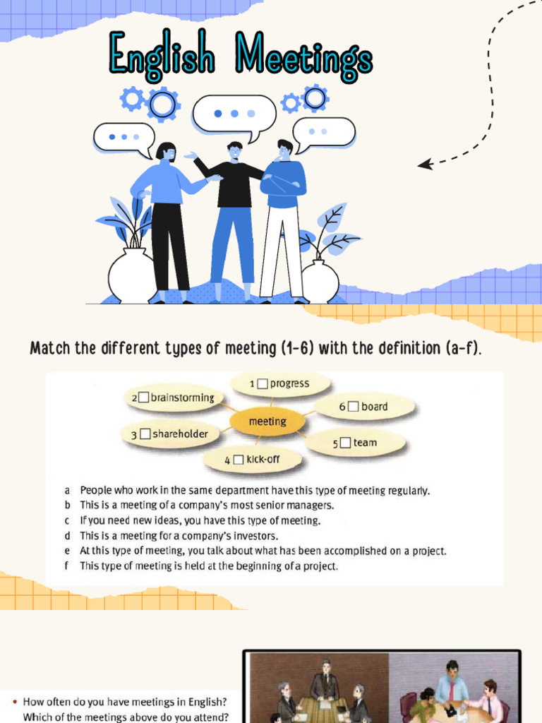English Meeting | PDF