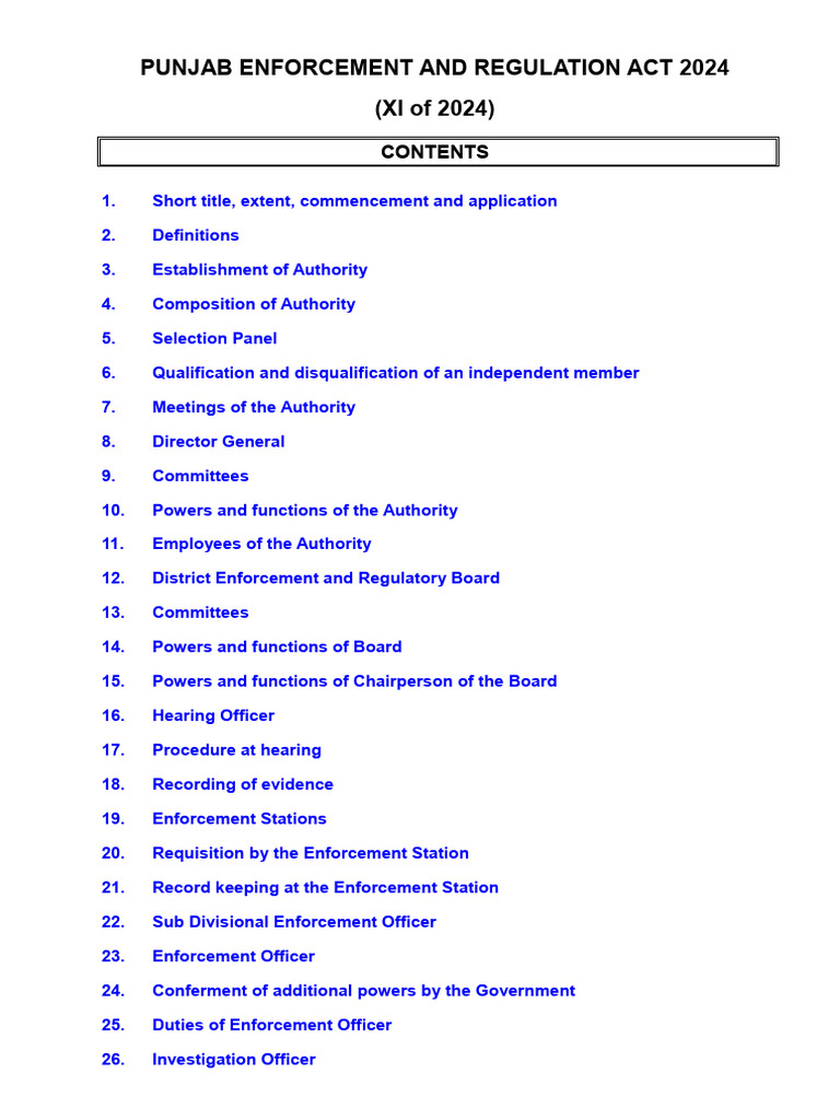 Pera Act 2024 | PDF | Justice | Crime & Violence