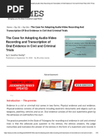 Guidance Notes - Request For Transcription of Court or Tribunal ...