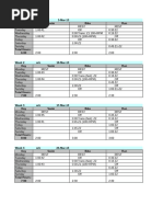 LIIFT4 Workout Calendar | PDF | Arm | Sports