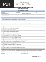 HHIE-S: Hearing Handicap Screening | PDF | Hearing Aid | Audiology