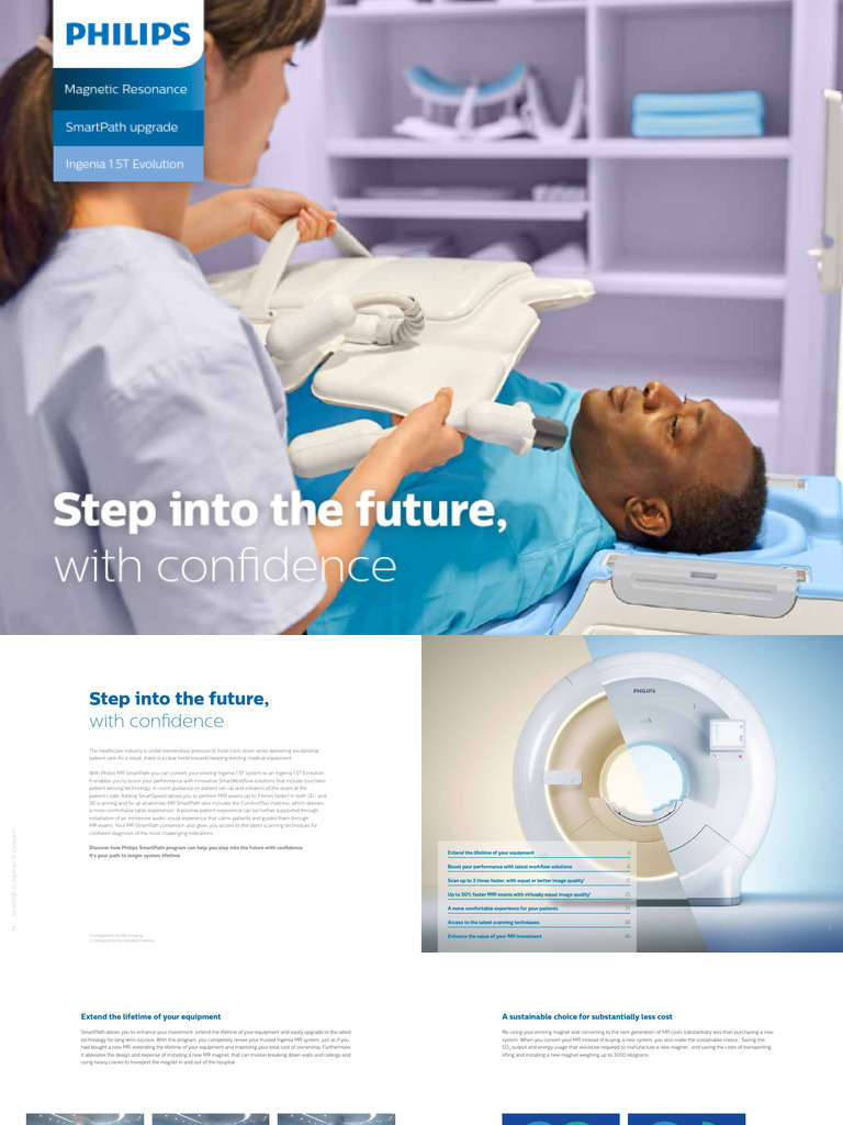 Brochure_MR SmartPath to Ingenia 1.5T Evolution | PDF | Magnetic Resonance Imaging