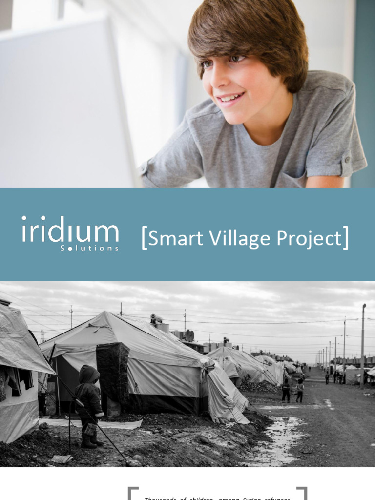 Smart Village Project Presentation | PDF | Desktop Virtualization ...