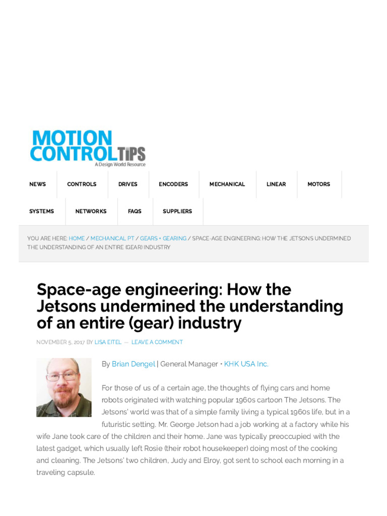 Space Age Engineering How The Jetsons | PDF